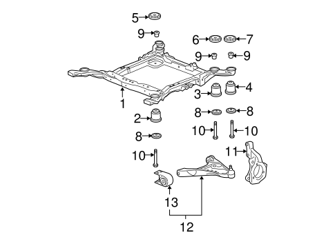 Suspension Components for 2011 Buick Lucerne | GMPartsDirect.com