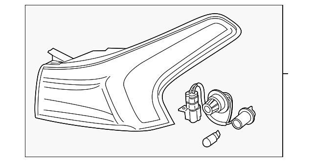 Hyundai - 92402-S2600 - Tail Lamp Assembly - 2021-2023 Hyundai Santa Fe ...