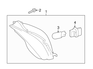 2015-2017 Toyota Camry Daytime Running Light 81520-06050 ...