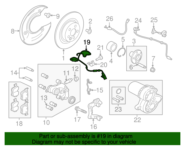 2018-2024 Land Rover Range Rover Velar Wear Indicator LR090709 | OEM ...