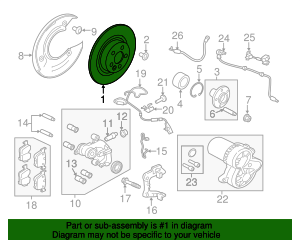 2018-2020 Land Rover Rotor LR090699 | OEM Parts Online