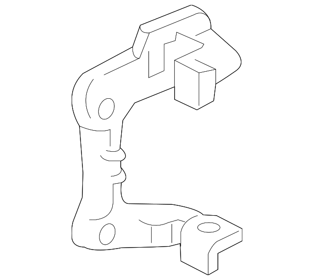 LR090706 - Caliper Support 2018-2025 Land Rover | Land Leaping Genuine ...