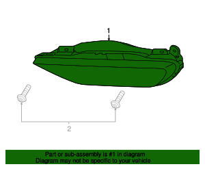 2017-2024 Volvo Fog Lamp Assembly 31434666 | OEM Parts Online