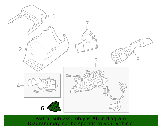 2016-2023 Toyota Switch 89235-33010 | Toyota Parts