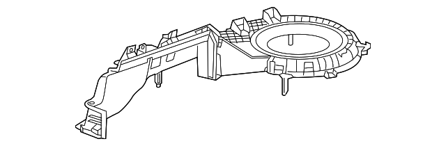 2013-2020 GM Heater, Air Conditioning Evaporator, and Blower Lower Case ...