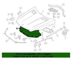 166-682-01-26 - Insulator 2012-2019 Mercedes-Benz | Mercedes-Benz USA Parts