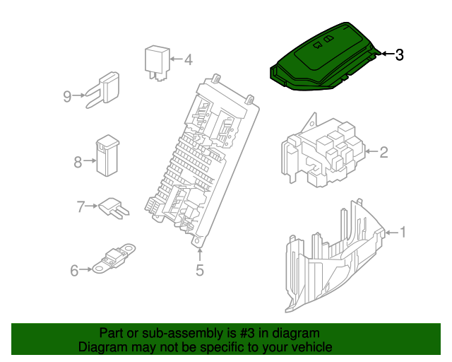 Genuine Fuse Box Cover for 2018-2023 Land Rover Discovery Sport | Land ...