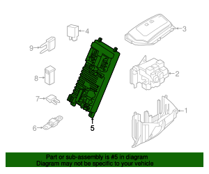 2015-2023 Land Rover Discovery Sport Fuse Box LR078822 | OEM Parts Online