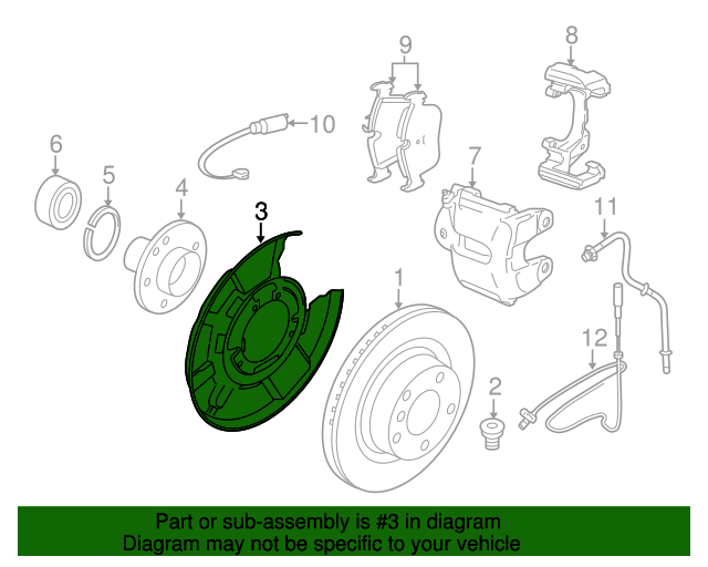 2006-2021 BMW Splash Shield 34-21-6-792-239 | OEM Parts Online