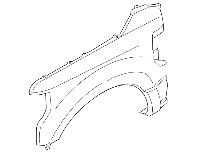 HC3Z-16006-F - Fender 2017-2019 Ford | Ford Parts Direct