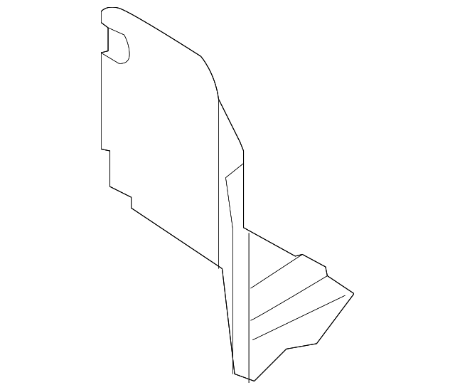 51-71-7-050-538 - Fender Liner Lower Cover - 2004-2010 BMW | BMWPartsHub