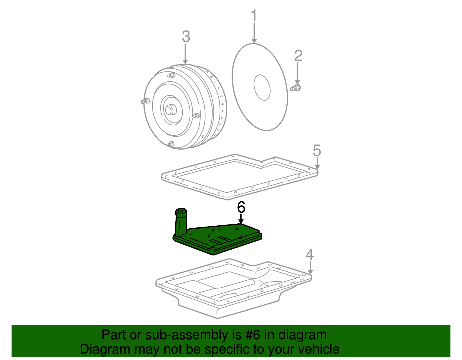 2005-2007 Ford Motorcraft™ Transmission Oil Filter FT-145 | Ford OEM ...