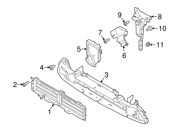 Genuine OEM Air Deflector Part# LR137976 Fits 2018-2020 Land Rover ...
