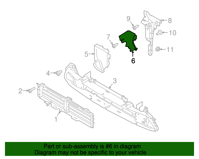 2018-2021 Land Rover Range Rover Velar Deflector LR092684 | JaguarParts.com