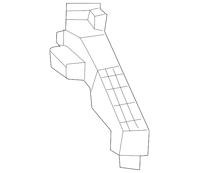 53154-02090 - Air Guide 2019-2025 Toyota Corolla | Longo Toyota Parts