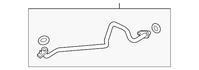 2014-2017 Ford Fiesta Suction Hose D2BZ-19867-A | QuirkParts