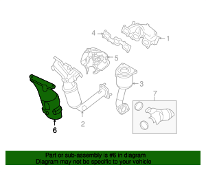2006-2012 Ford Heat Shield 6E5Z-5E258-BA | QuirkParts