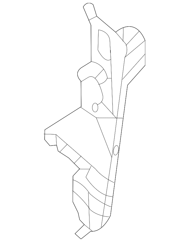 2022-2024 Mitsubishi Lower Pillar 5301J912 | Mitsubishi Parts Warehouse