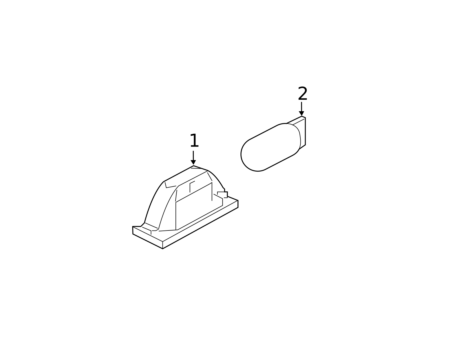 906-906-21-00 - License Lamp 2014-2024 Mercedes-Benz | Mercedes-Benz ...