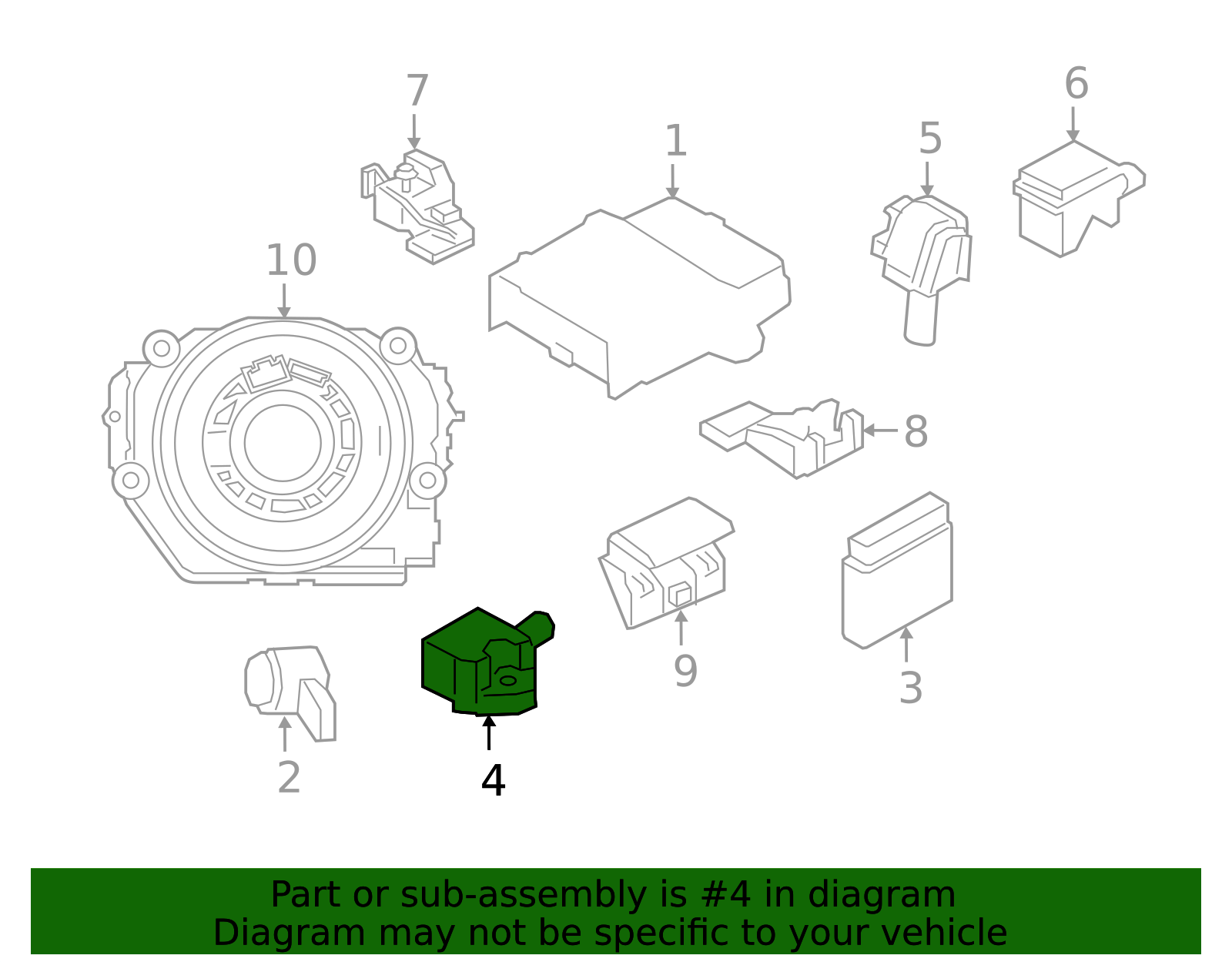 2014-2023 BMW Front Sensor 65-77-9-196-047 | BMWPartsDirect.com