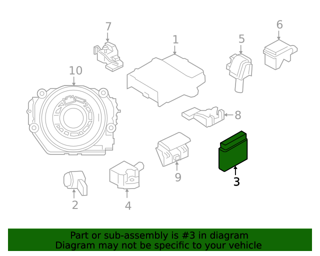 Genuine BMW 66-33-5-A02-F95 | Control Module | FREE Shipping on Most ...