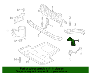 F2521-3LMMA - Side Support 2013-2021 Nissan NV200 | Nissan Parts ...