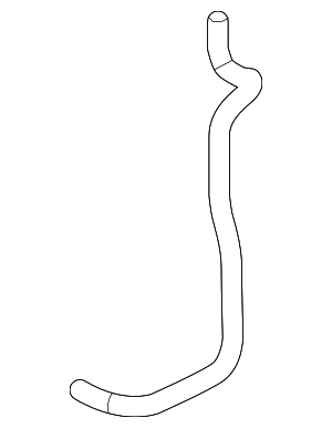 Genuine OEM Ford Part - Power Steering Return Hose RC2Z-3A713-C ...