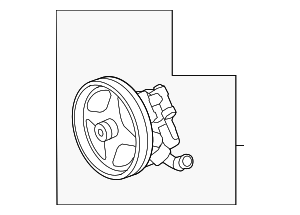2021-2024 Ford E-350 Super Duty Power Steering Pump LC2Z-3A674-A ...