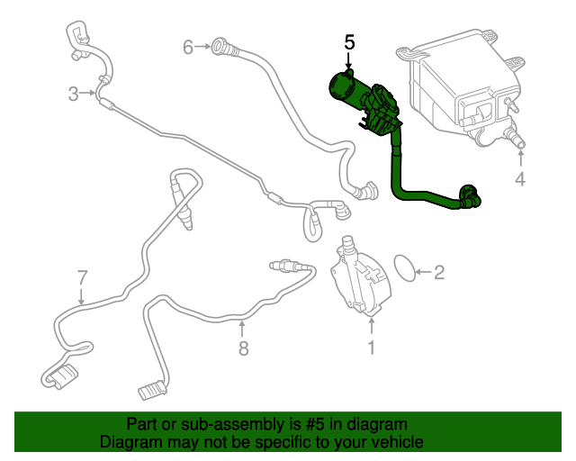 16-11-7-356-537 - Vapor Canister Filter - 2016-2020 BMW | Buy BMW Parts Now