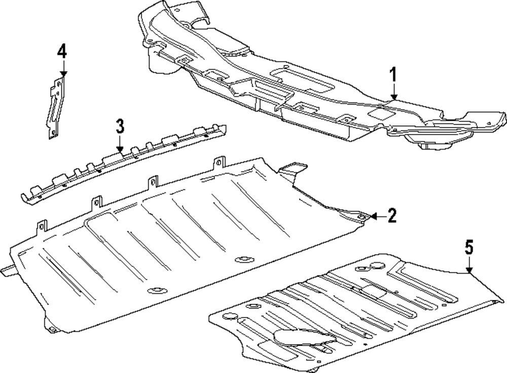 2024-2025 GMC Acadia Under Cover 26566819 GM | GMPartsDirect.com