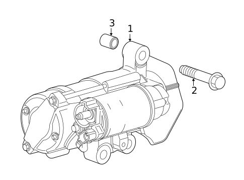 Starter for 2025 Chevrolet Silverado 1500 | GM Parts Center