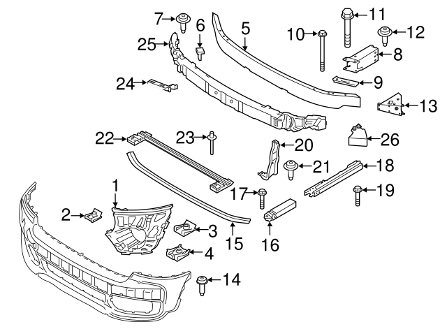 2014-2024 Mini Adapter, lower left 51-11-7-368-481 | AutoNation Parts