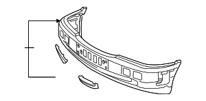 202-880-28-70-67 - Face Bar 1994-1997 Mercedes-Benz | Mercedes-Benz USA ...