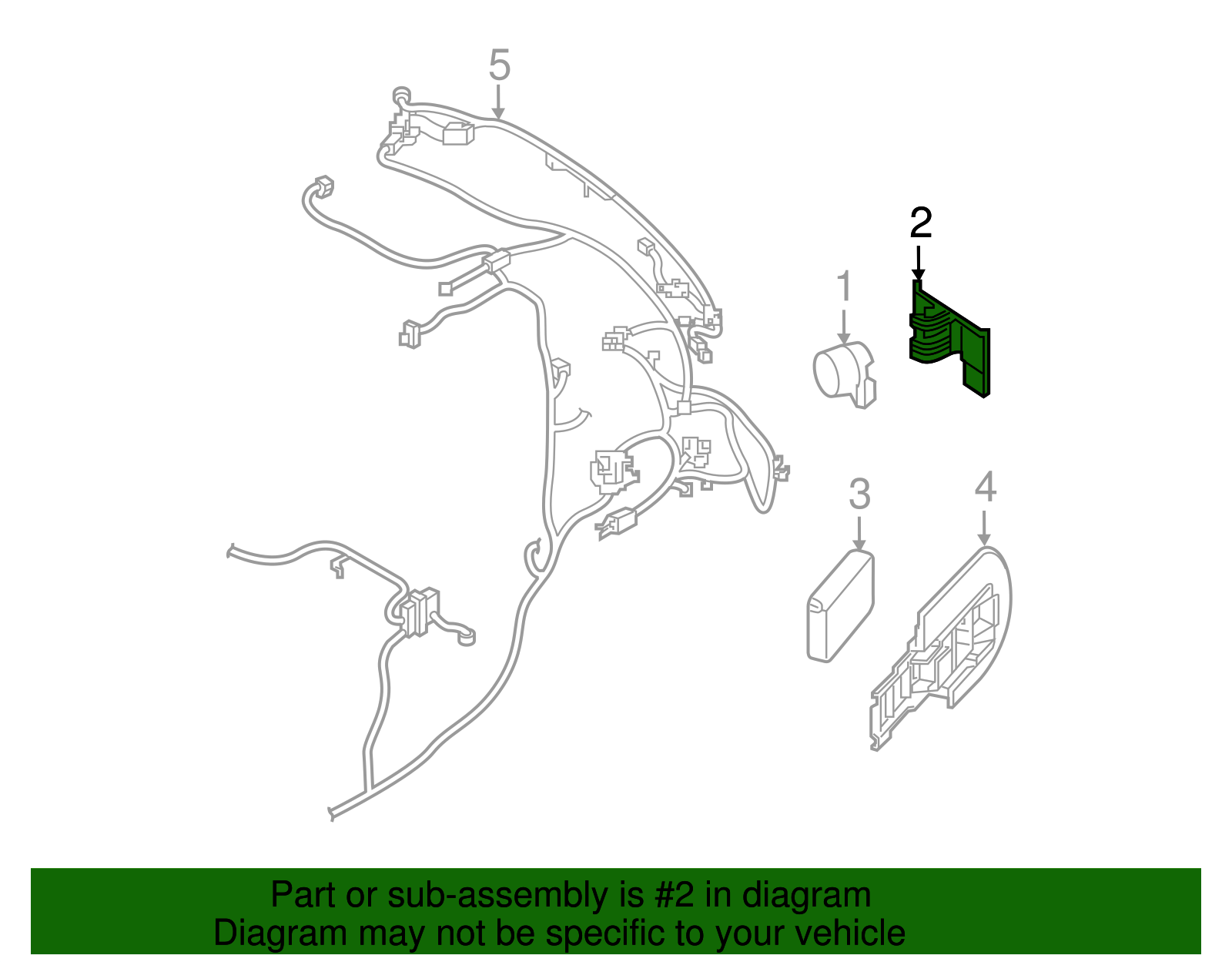 28533-5DA2A - Park Sensor Cover 2017-2019 Infiniti QX30 | INFINITI ...