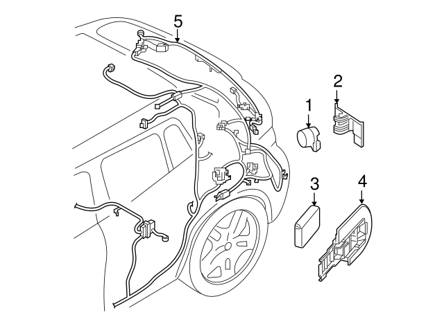 28533-5DA2A - Park Sensor Cover 2017-2019 Infiniti QX30 | INFINITI ...