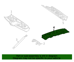 190-690-31-00-8U13 - Side Cover 2016-2020 Mercedes-Benz | Mercedes-Benz ...