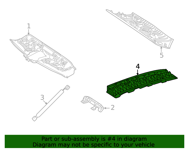 190-690-31-00-8U13 - Side Cover 2016-2020 Mercedes-Benz | Mercedes-Benz ...