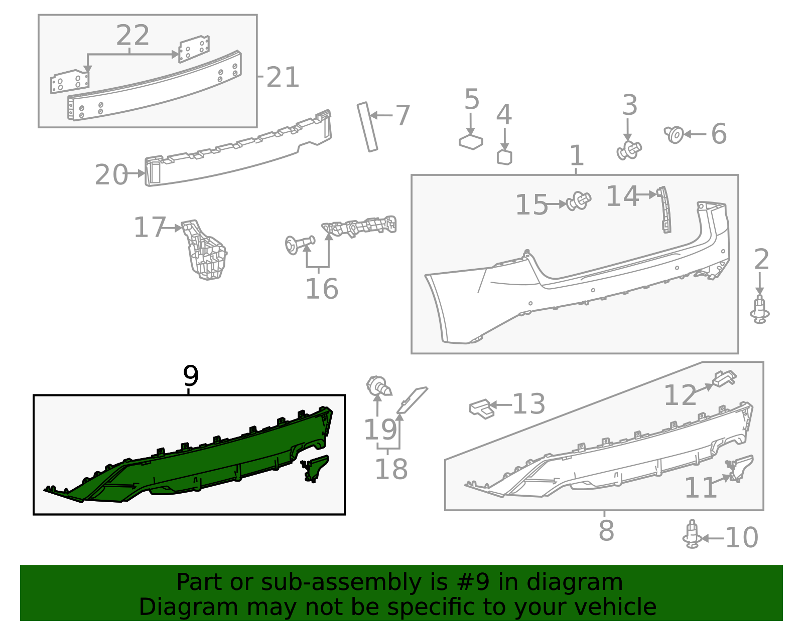 52108-53090 - Lower Cover For 2021-2024 Lexus | Lexus OE Parts