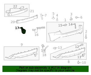 52143-53050 - Bumper Bracket - 2021-2023 Lexus | MyLexusParts