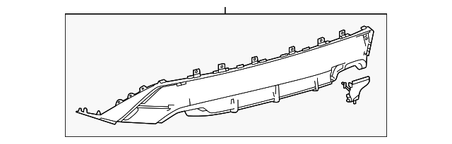 52108-53090 - Lower Cover For 2021-2024 Lexus | Lexus OE Parts