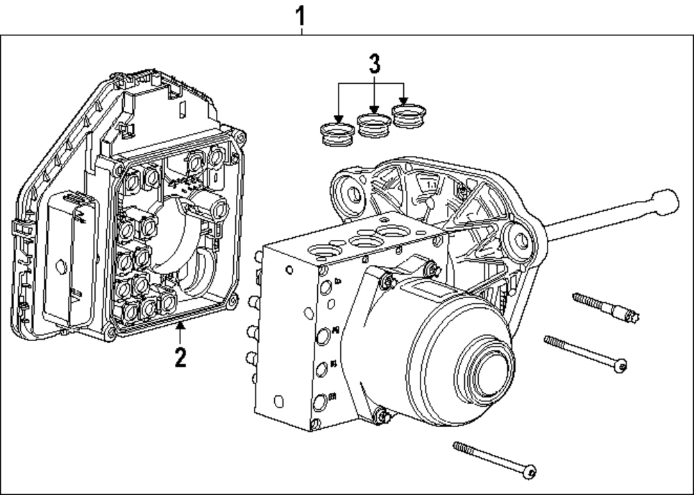 2024-2025 GM Brake Master Cylinder 85779207 GM | GMPartsDirect.com