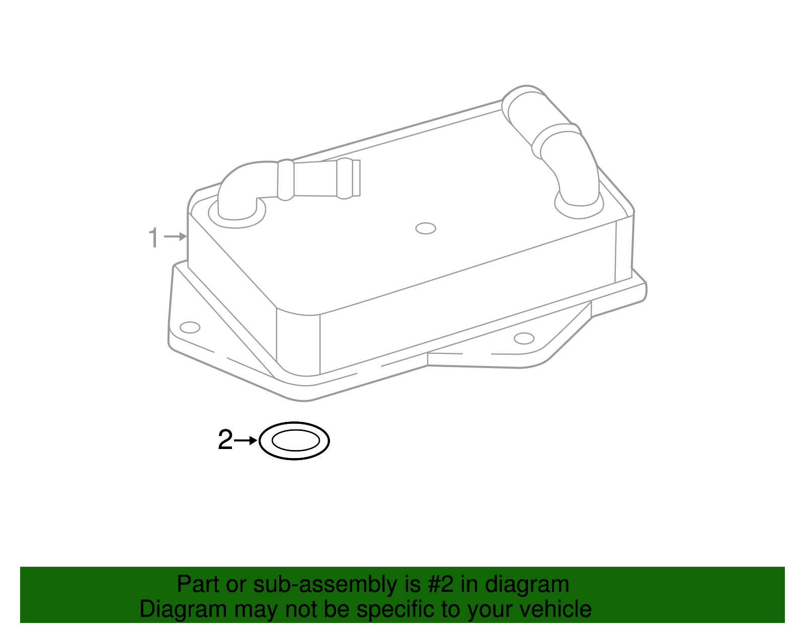 2009-2023 Audi Oil Cooler O-Ring WHT-008-226 | Audi USA Parts