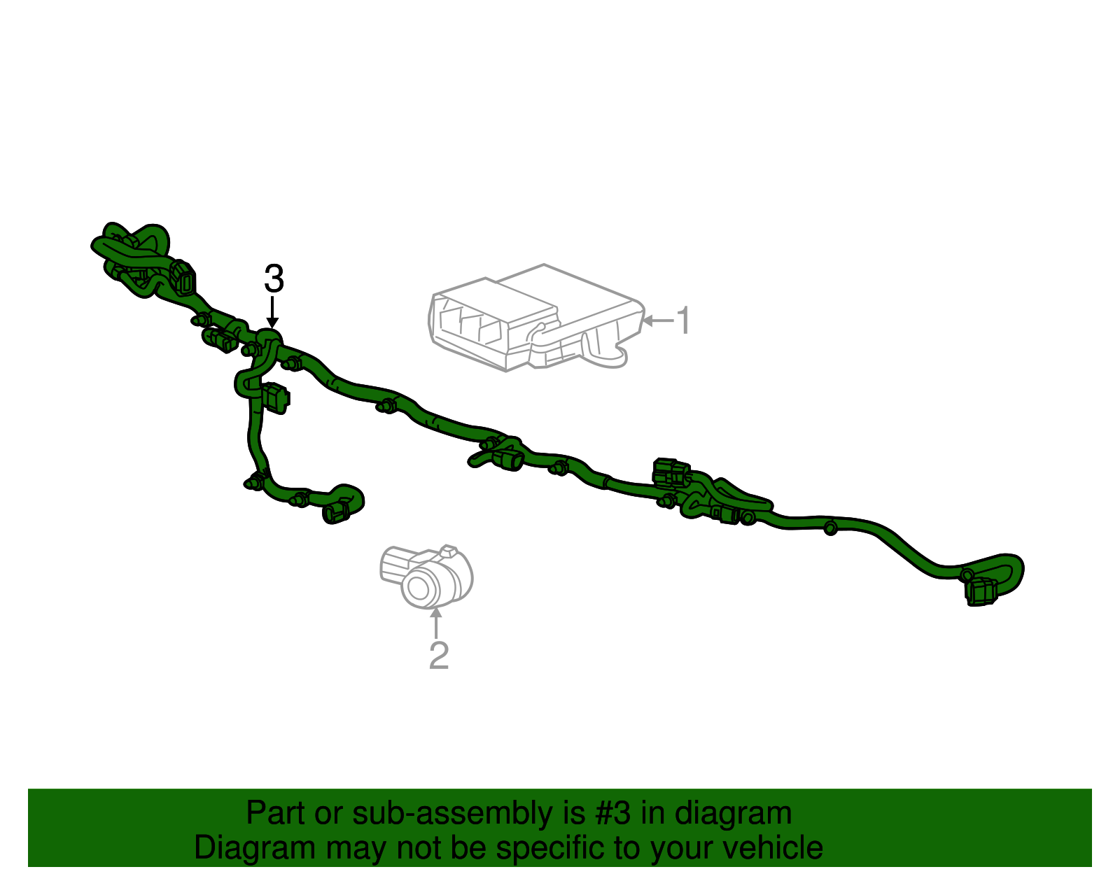 2022-2024 Buick Enclave Harness 86797656 | OEM Parts Online
