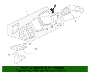 2010-2016 GM Mass Airflow Sensor 23259883 | GM Parts Center