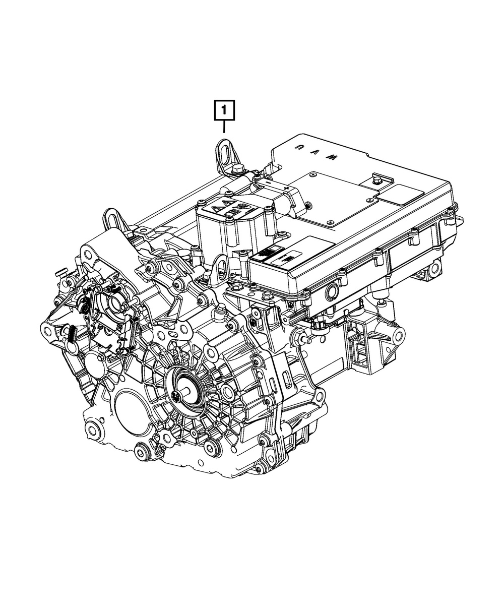 2024-2025 Ram ProMaster EV Electric Drive Motor 68469910AE | Mopar eStore