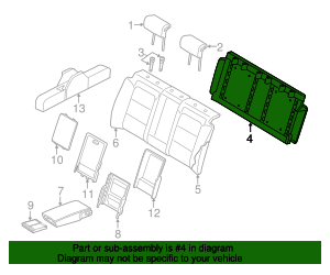 8K5-813-103-C - Rear Panel 2013-2016 Audi | Audi OEM Parts