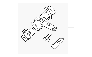 2004-2006 Kia Amanti Ignition Lock 81910-3F010 | OEM Parts Online
