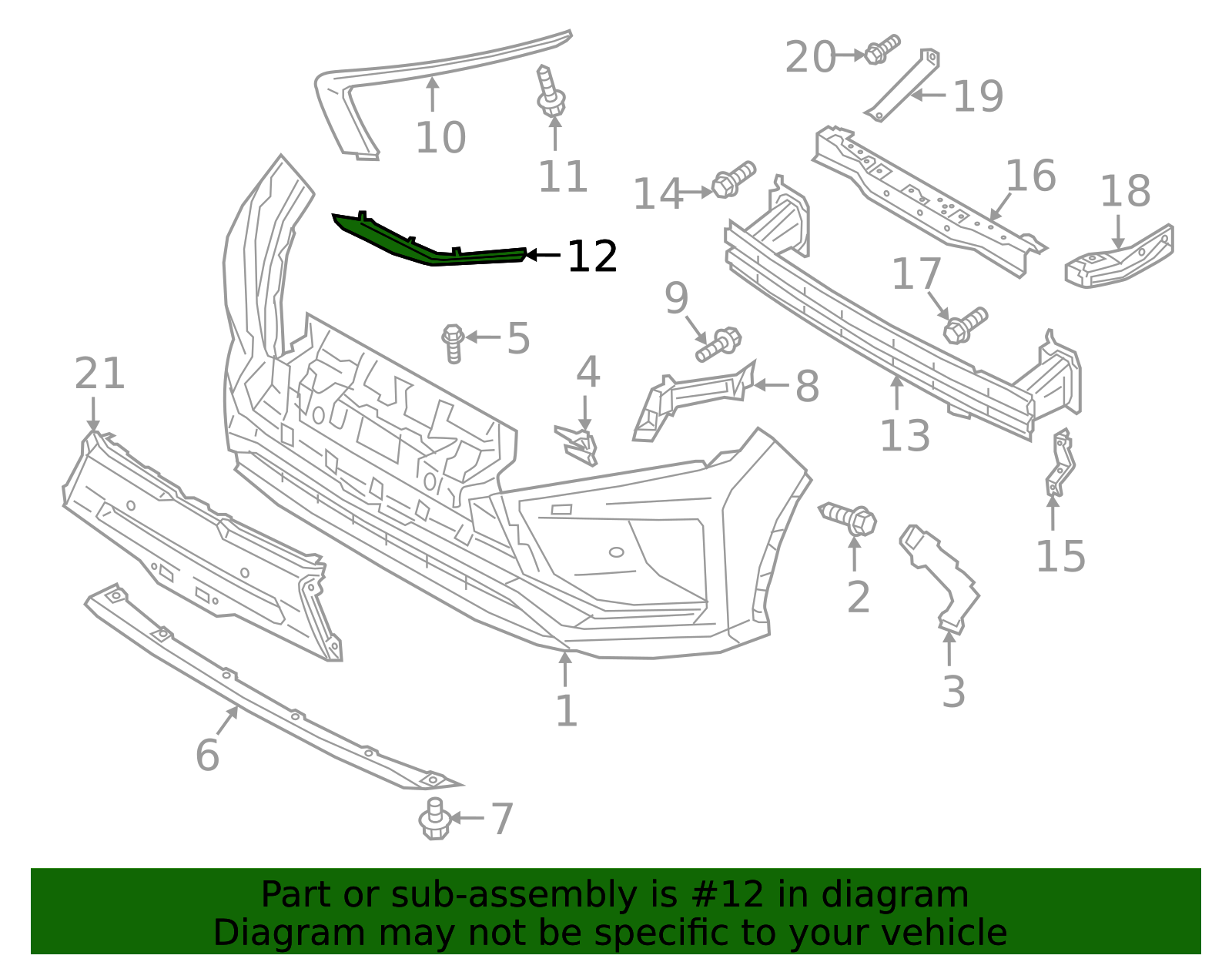 6407A247 - Lower Trim 2018-2020 Mitsubishi Eclipse Cross | Mitsubishi ...