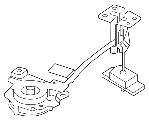 62800-R0000 - Spare Tire Carrier 2022-2025 Kia Carnival | Kia.Parts Store
