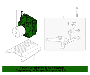 34-52-6-876-910 - ABS Control Module 2012-2019 BMW | AutoNationParts.com
